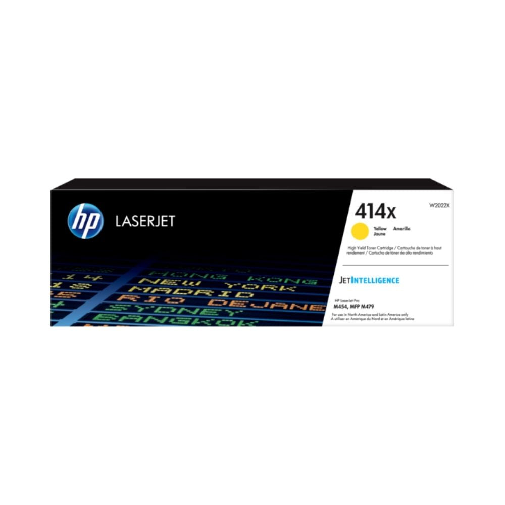 Toner Hp Laserjet 414X Yellow - W2022X – Inkchile